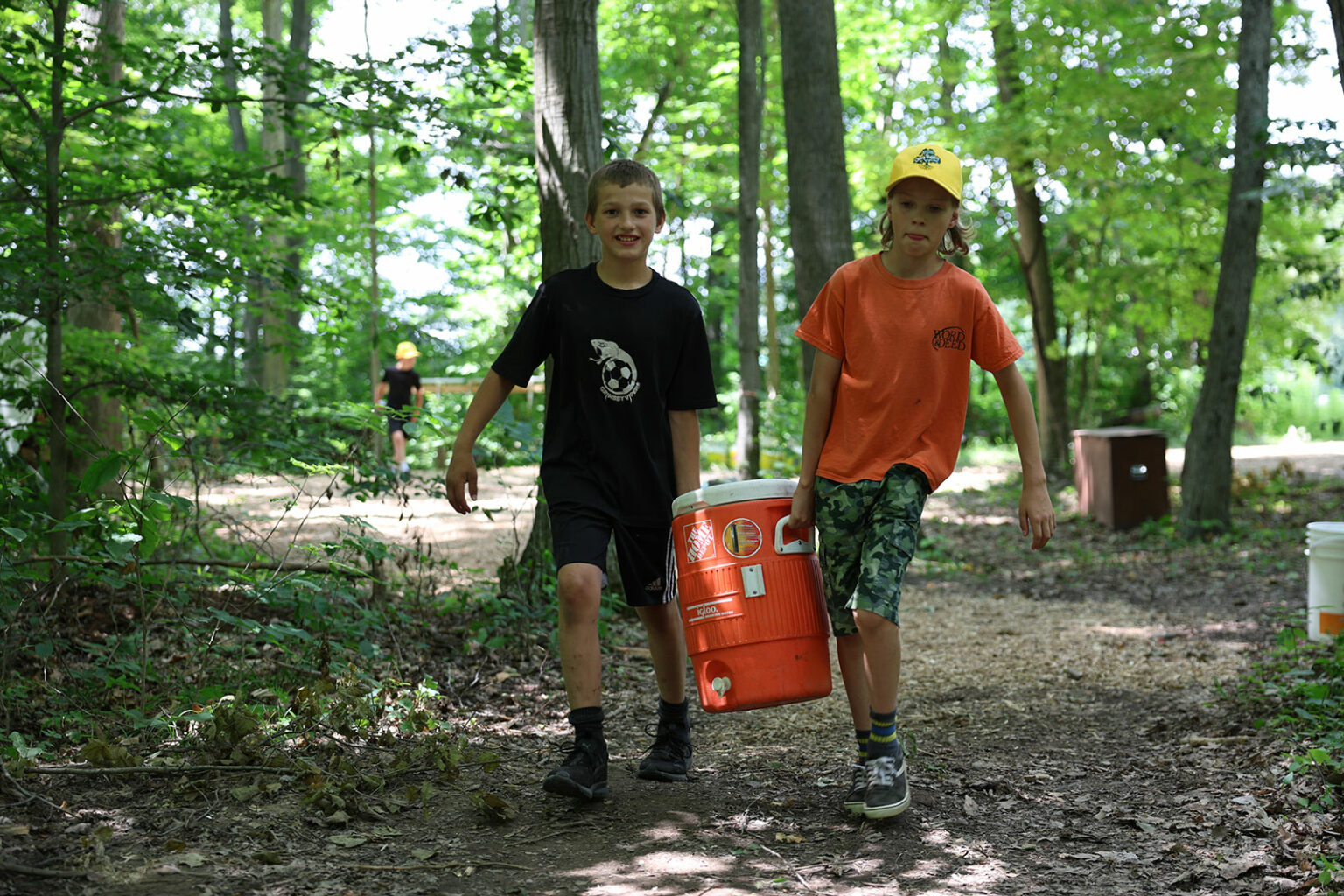 Setting Up Camp - Yellow - Cadet International Camporee